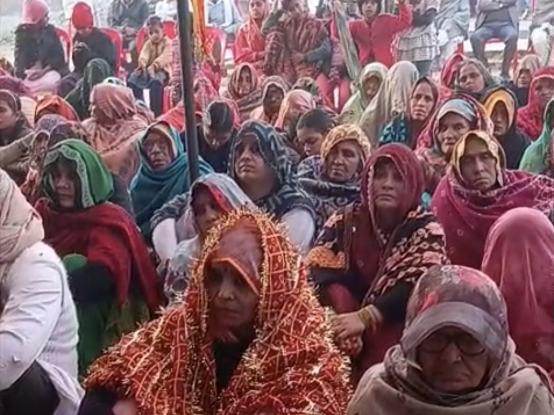Bhagwat Katha in Mursan, the episode of Sri Krishna-Rukmini marriage