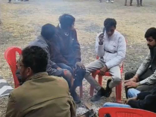 MP Harda Karni Sena Protest LIVE Photos Update; Jeevan singh Sherpur ...