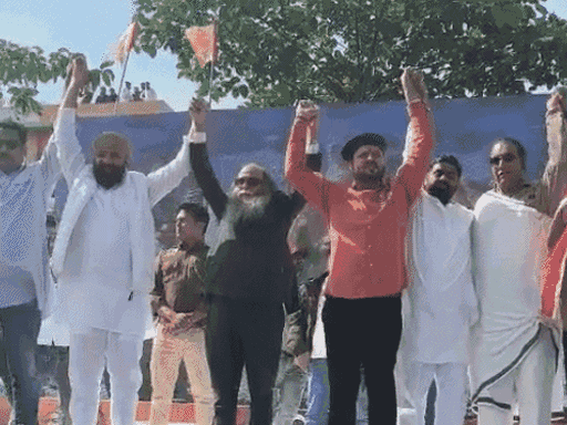 MP Harda Karni Sena Protest Vs Demands; Jeevan Singh Sherpur | Nehru ...