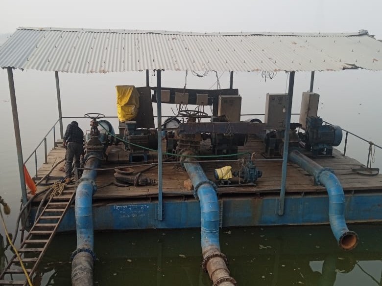 New pump canal installed at Pakri Sewar | पकरी सेवार में नया पंप कैनाल ...