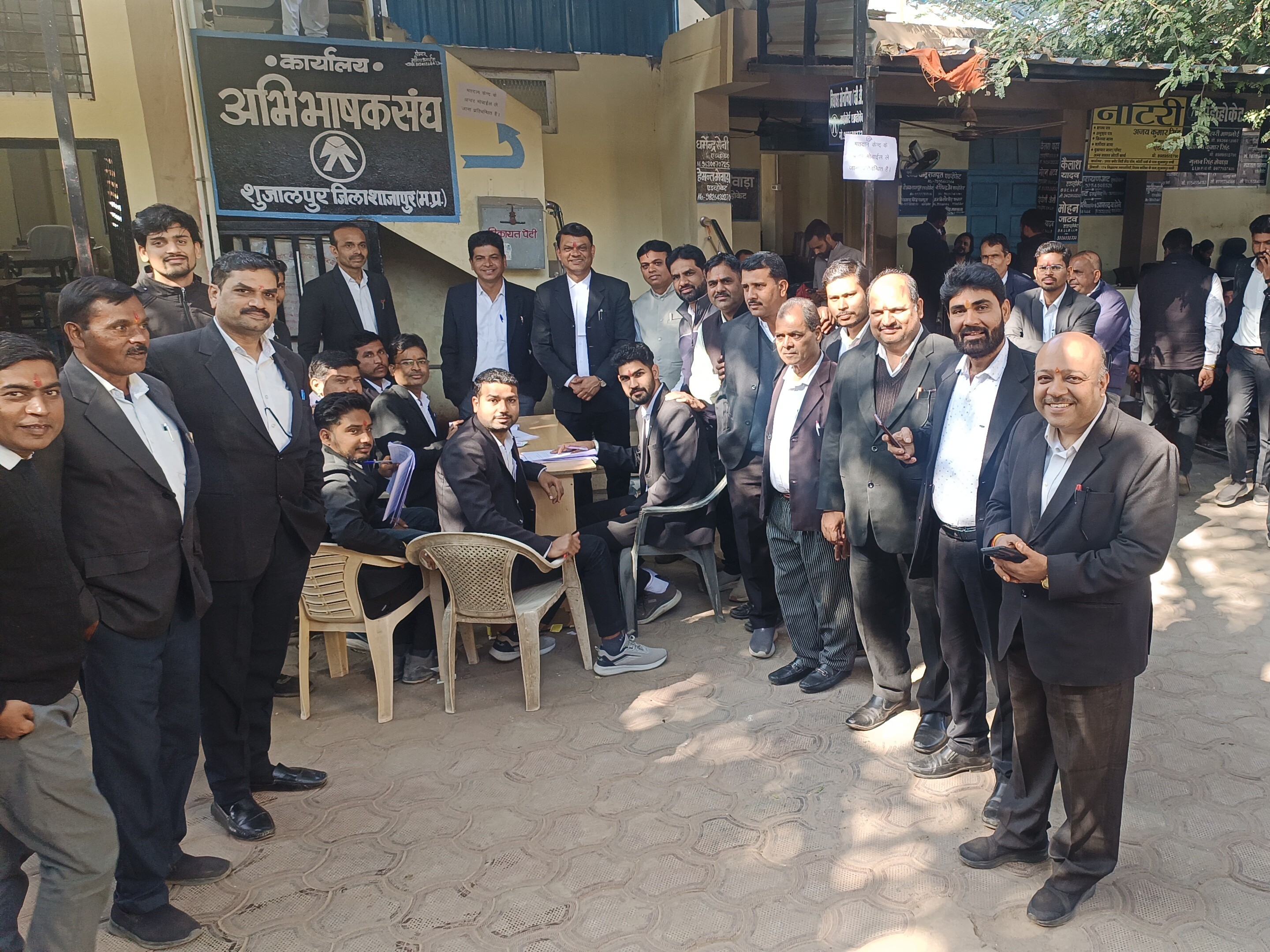 Voting continues for Shujalpur Bar Association elections