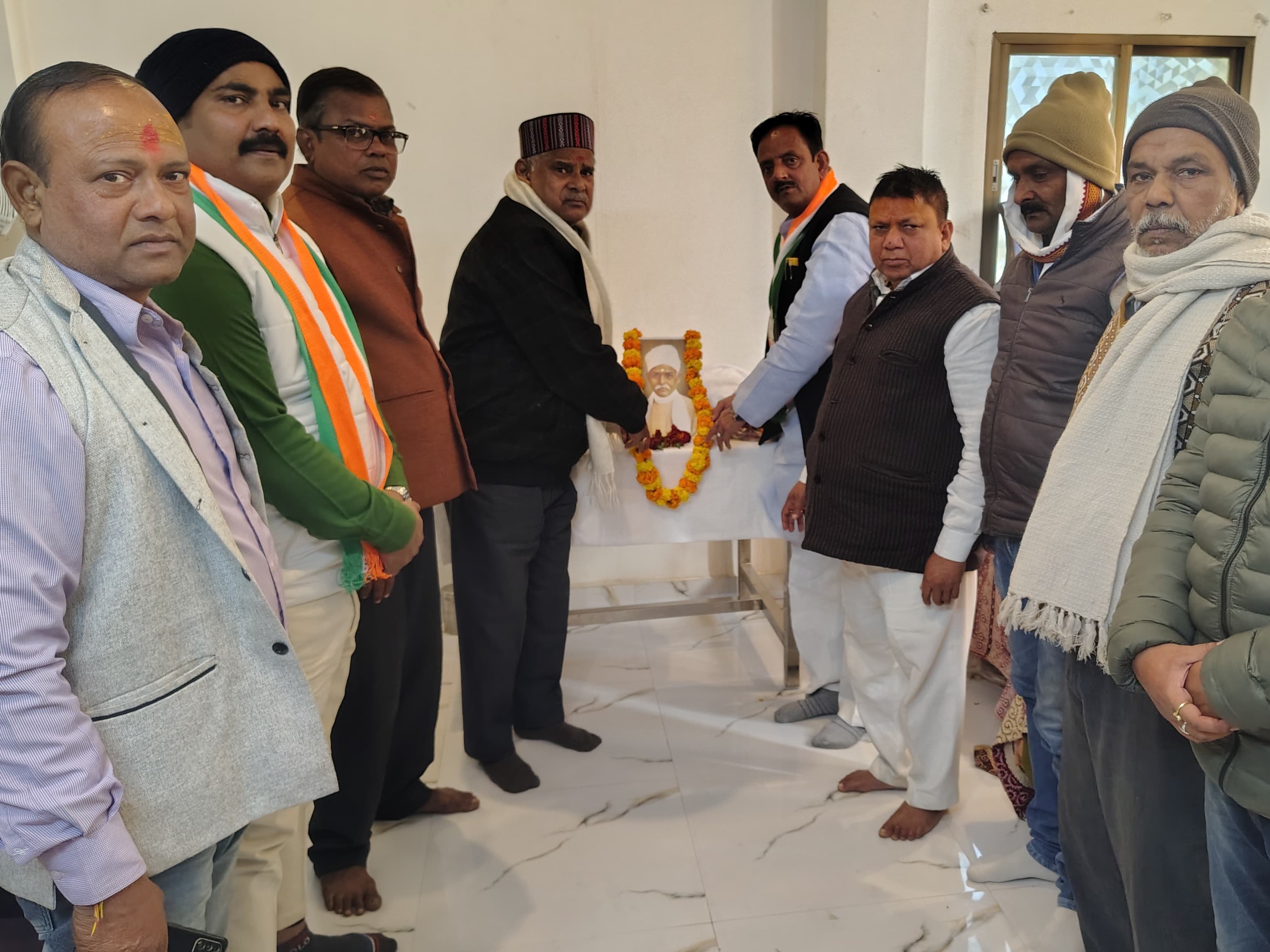 Congress celebrated the birth anniversaries of Malaviya and Maharaja ...
