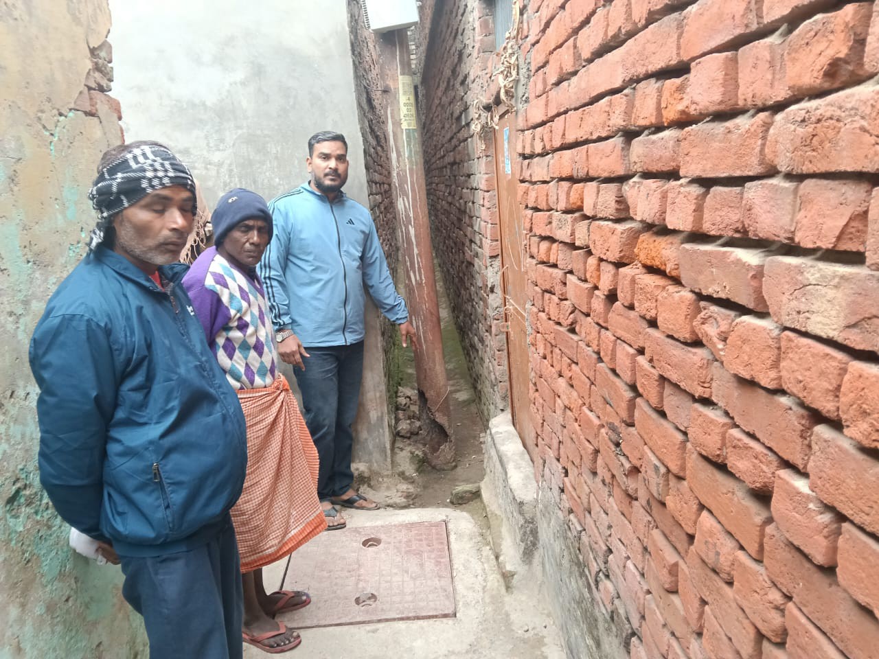 In the Dalit settlement of Govardhanpur Ward No. 23, a dilapidated ...