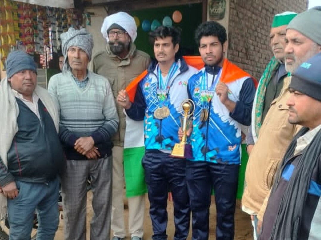 Players from Raya Block hoisted the flag in Nepal