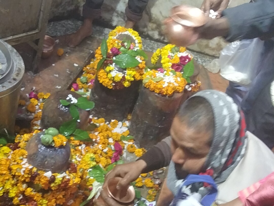 The cold weather has reduced the number of devotees visiting the Shiva ...