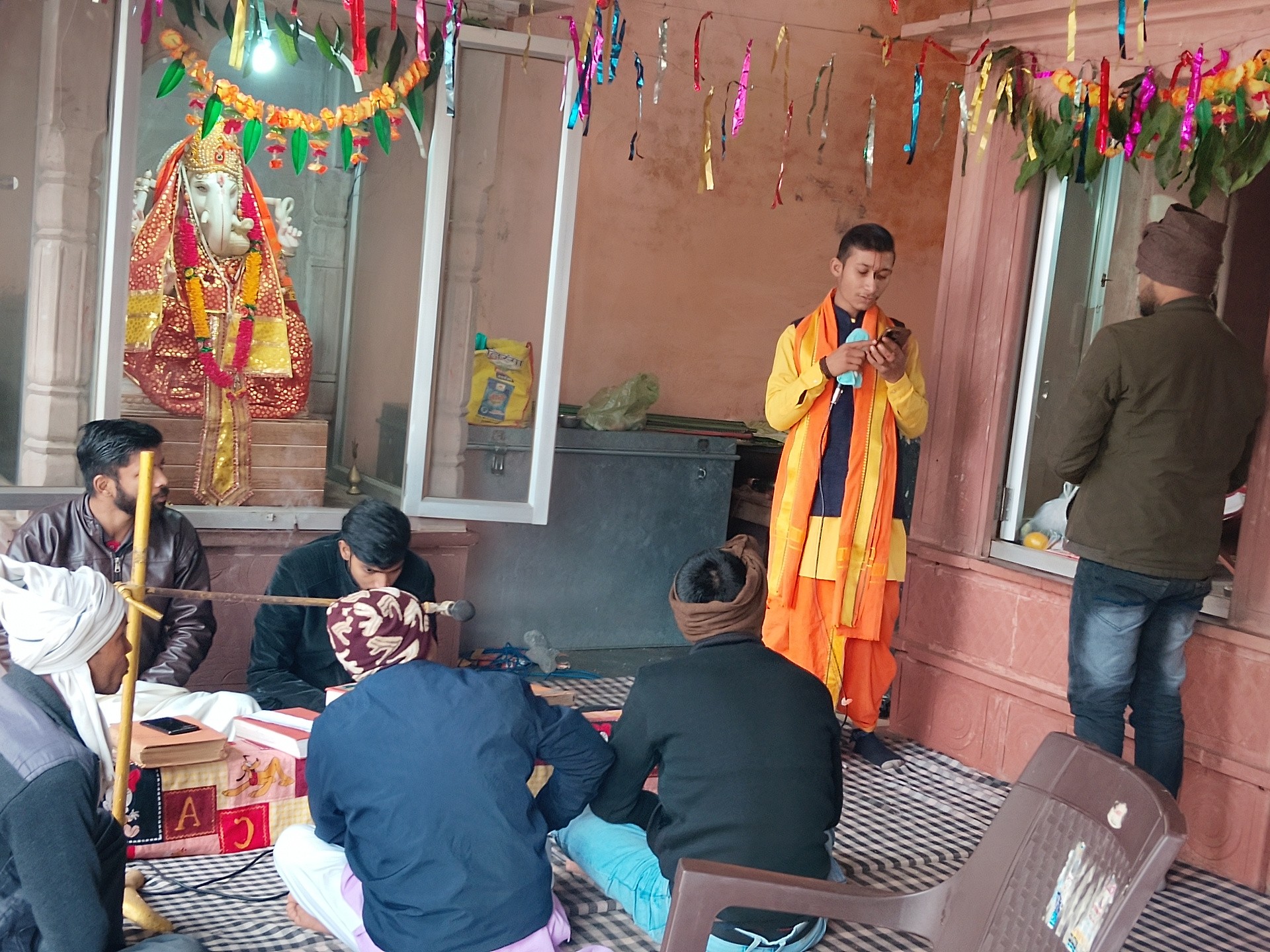Akhand Path organized at Budheshwar Mahadev Temple in Devmai