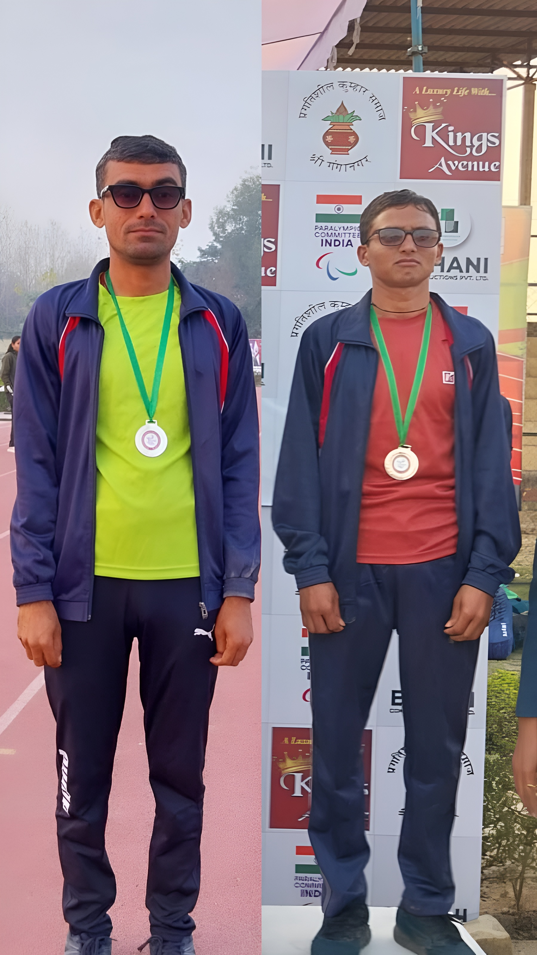 Two differently-abled talents hoisted the flag | दो दिव्यांग प्रतिभाओं ...