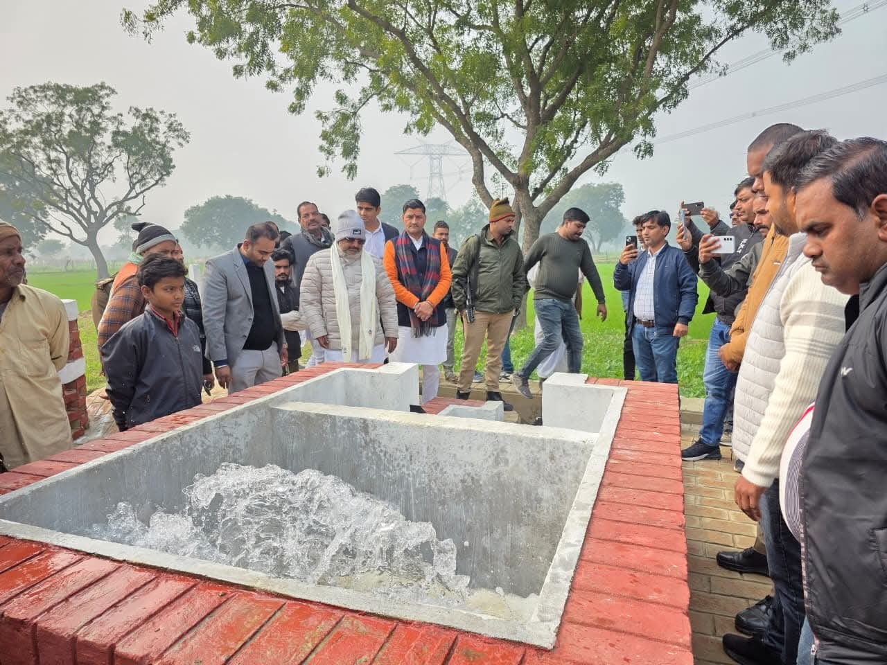 MLA inaugurated the government tube well