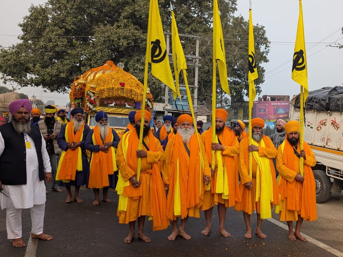 Prakash Parv of Guru Gobind Singh in Mangalganj