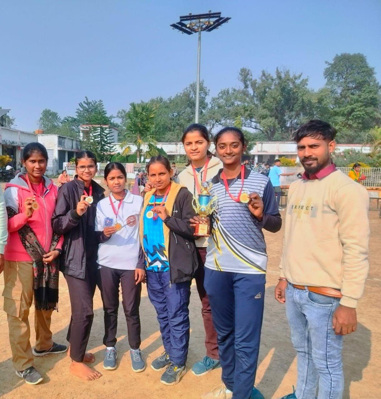 Winner of Kunwar Singh College Ball Badminton | कुंवर सिंह महाविद्यालय बॉल बैडमिंटन की विजेता ...