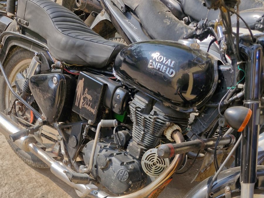 Making noise with a bullet silencer proved costly | बुलेट साइलेंसर से ...