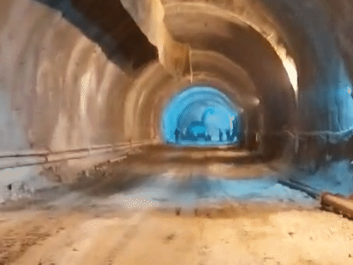 mp longest railway tunnel excavation progresses on indore budni rail ...