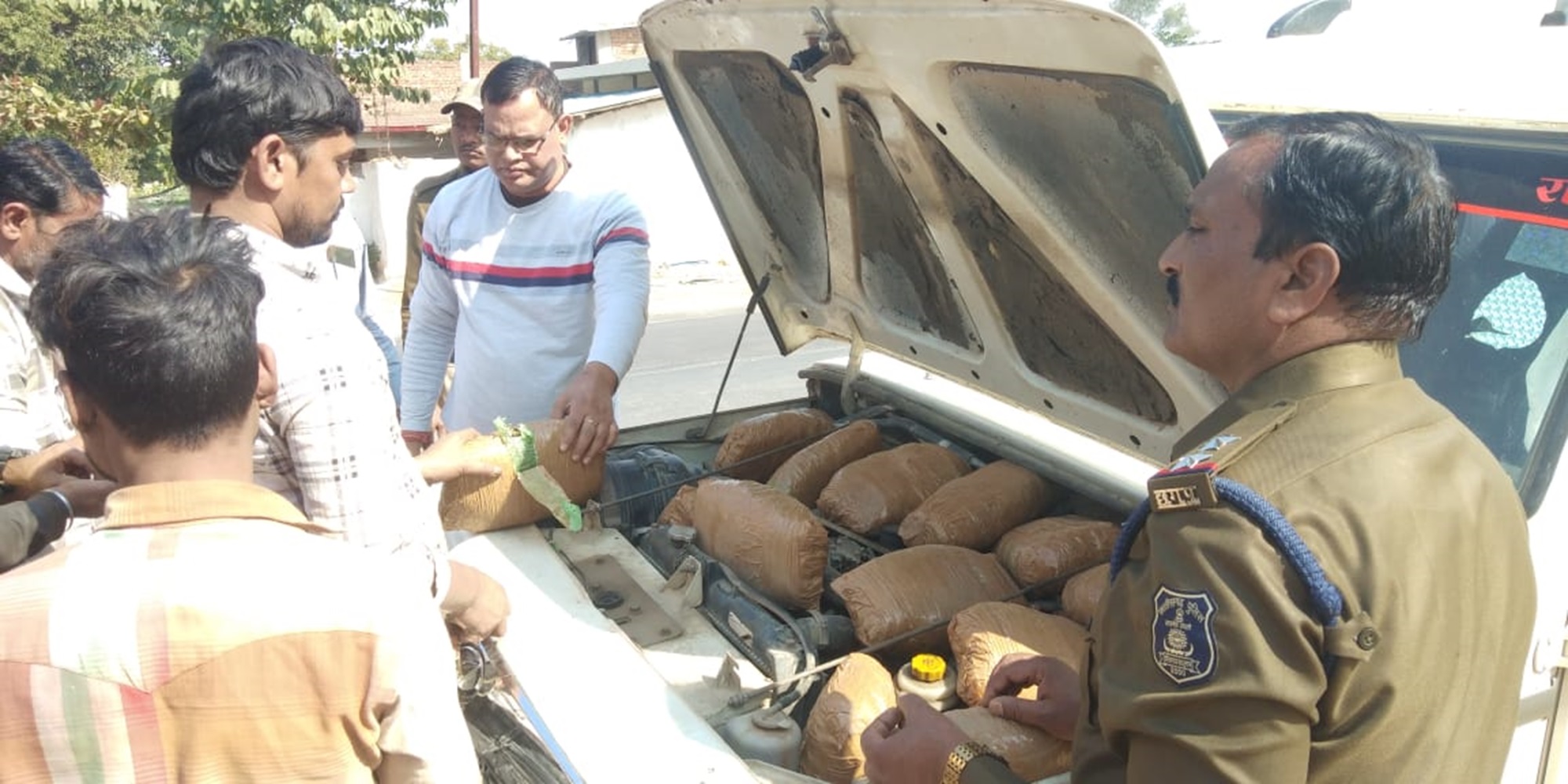 They were hidden in the bonnet and secret chamber of the Bolero ...