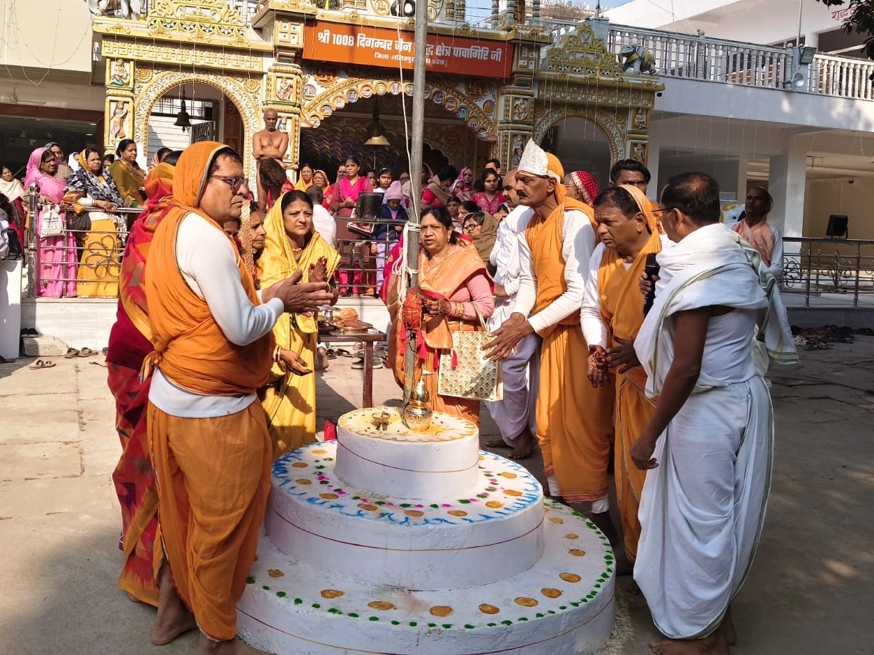 Grand inauguration of Srimad Jinendra Jinbimb Panchakalyanak Maha Yagna ...