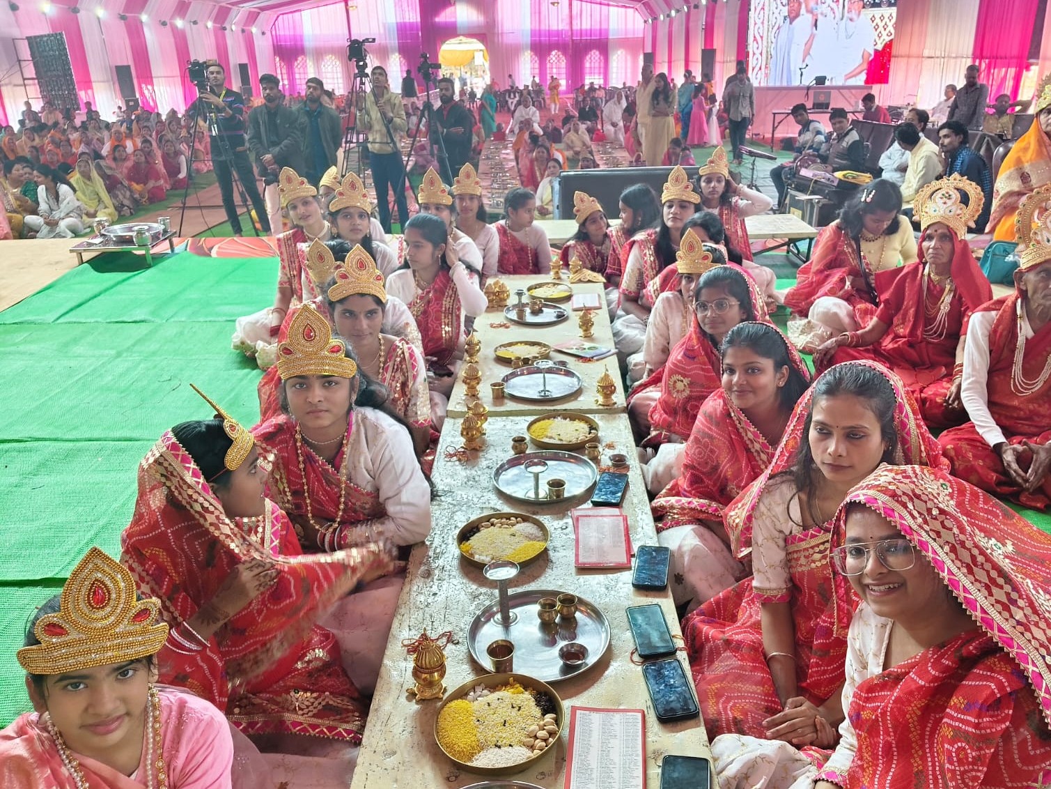 Grand inauguration of Srimad Jinendra Jinbimb Panchakalyanak Maha Yagna ...