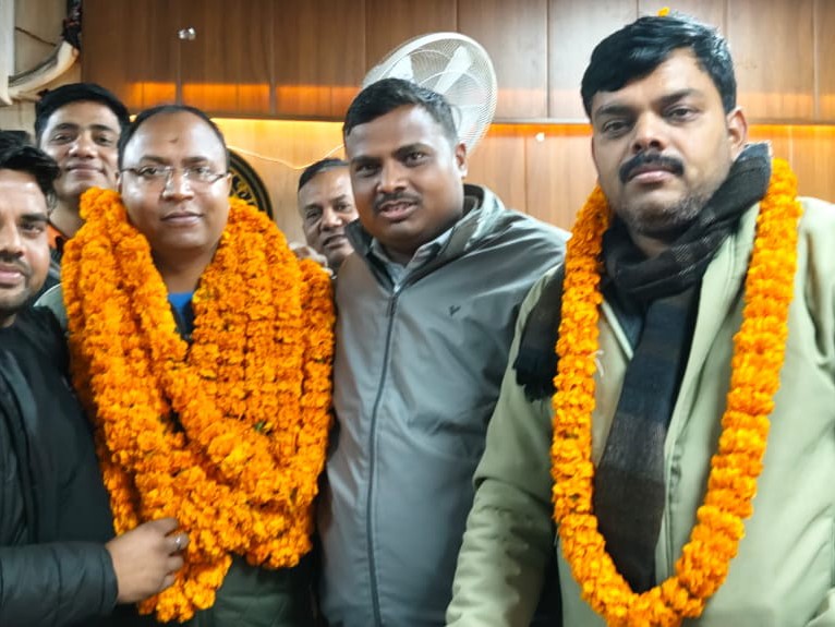 Kushambi Chakbandi Lekpal Sangh Election: Anurag Singh Elected President