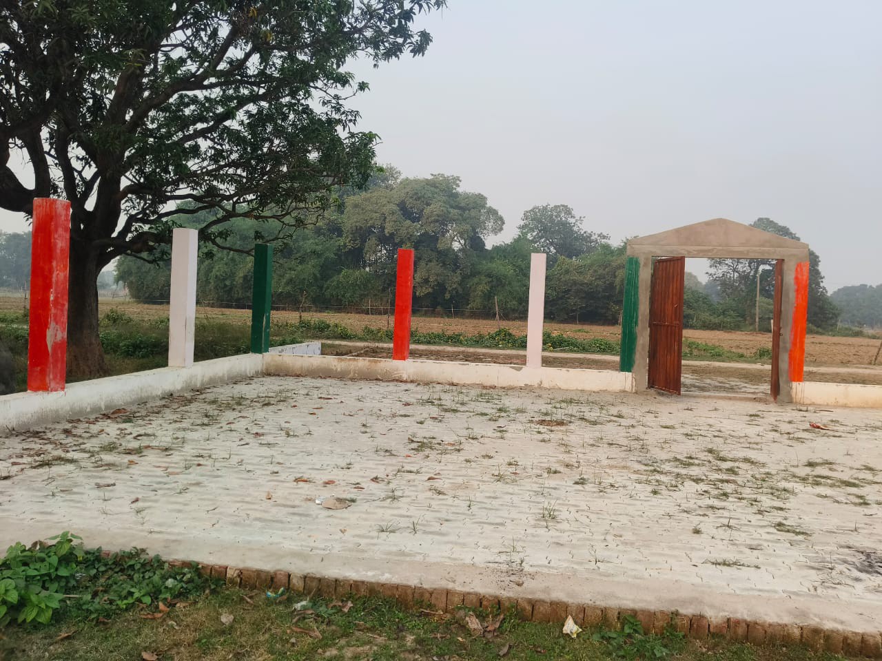 Construction of a gymnasium in Majnai | मजनाई में व्यायामशाला का ...