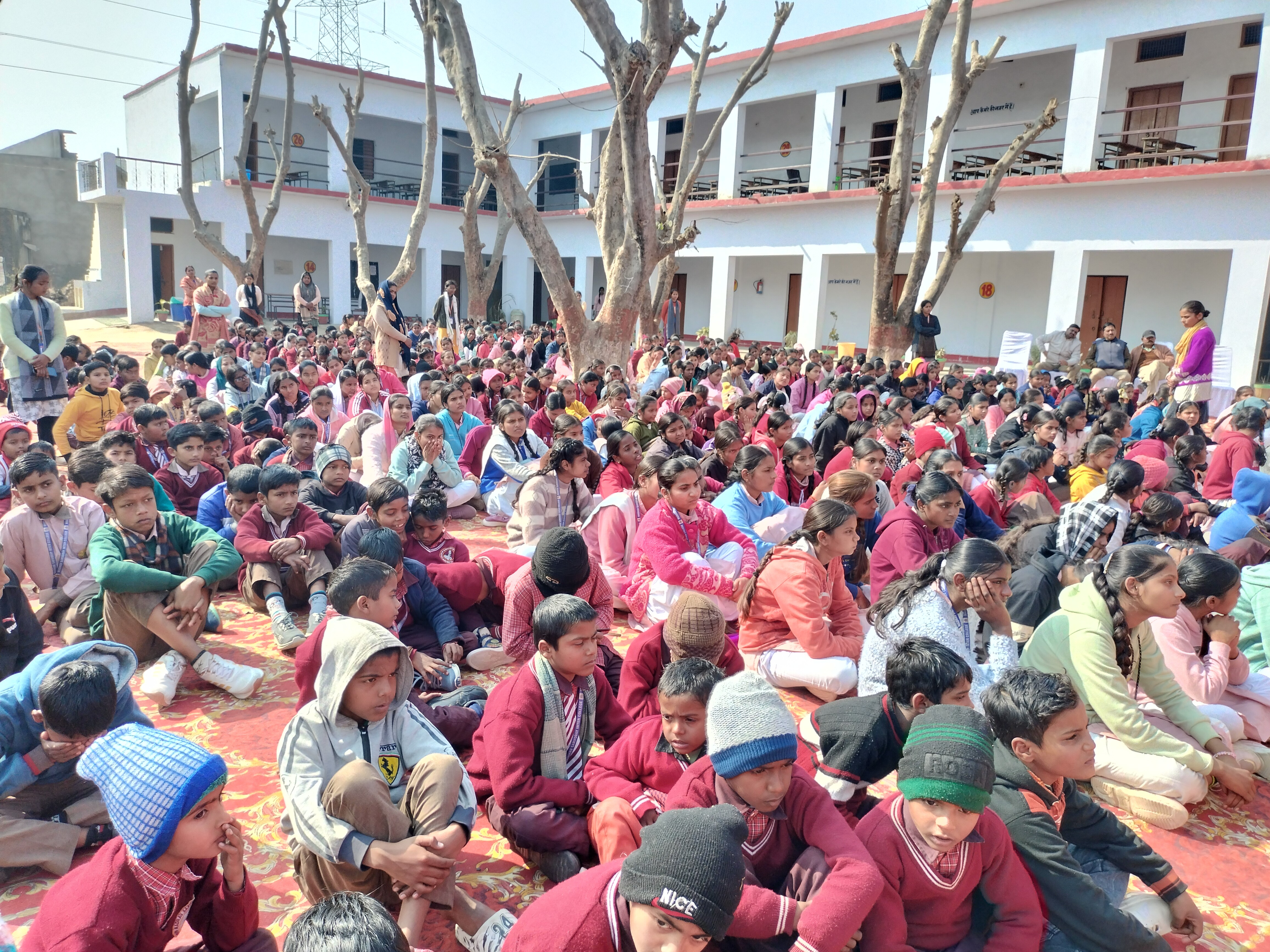 Ayodhya Road Safety Drive: Students, Teachers Pledge Safe Driving ...