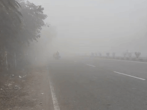 Haryana Red alert for cold wave, Gurugram Temperate Record Break ...
