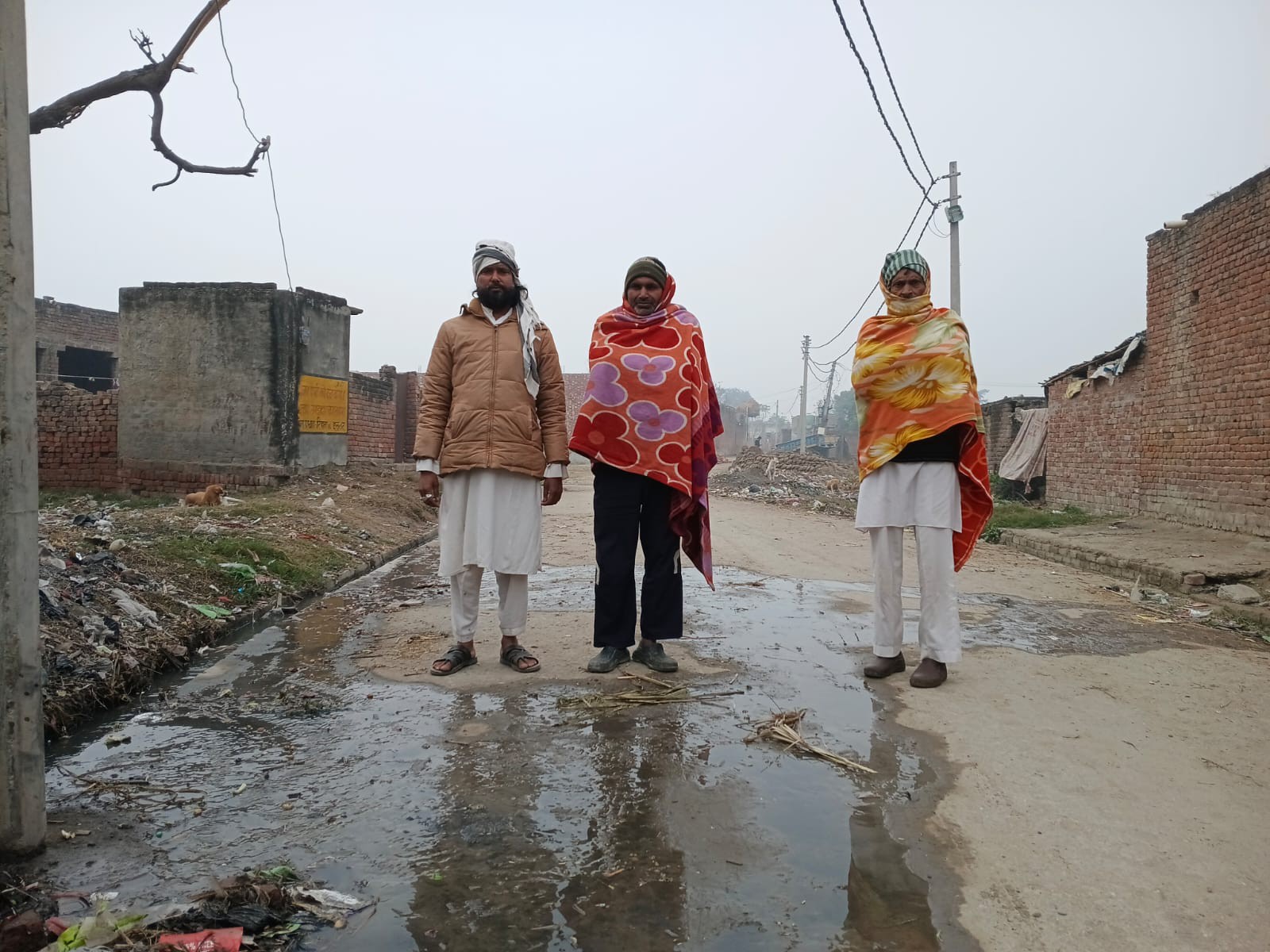 Shamli Bidoli Sadat Villagers Suffer Stench, Mosquitoes; Gram Pradhan ...