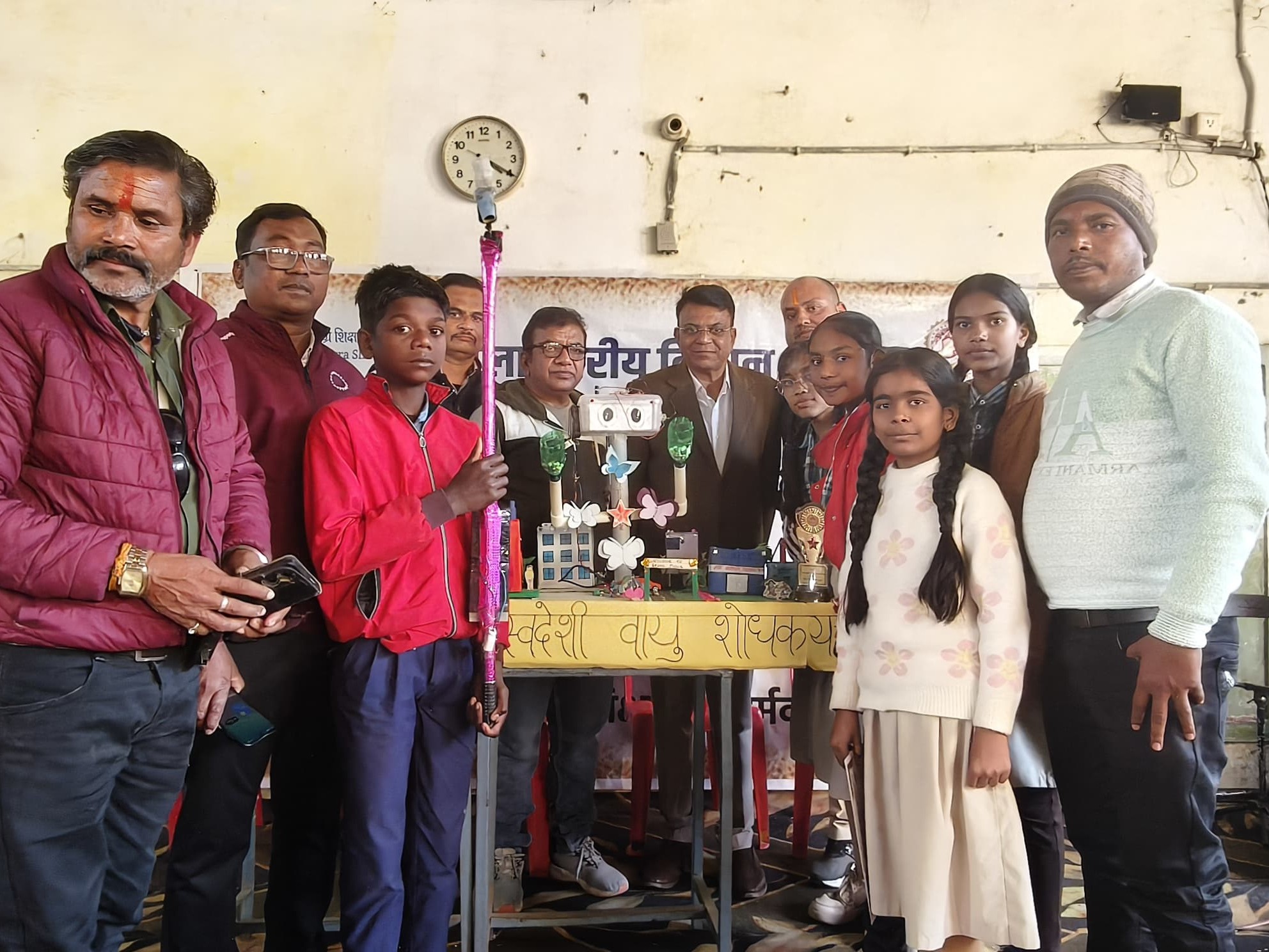 Narmadapuram Students Create Air Purifier Model | District Science Fair