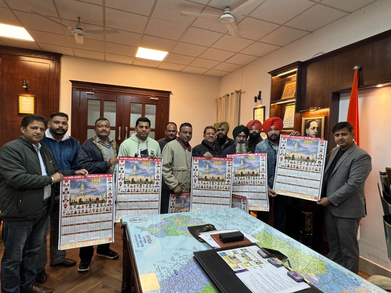 Technical Employees and Driver Union released the calendar | टेक्निकल ...