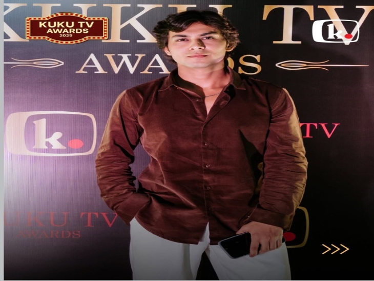 Abhyuday Pandey Wins Best Actor at Kuku TV Awards 2025 in Mumbai