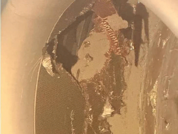 Air India Plane Engine Damaged at Delhi Airport After Fog Accident