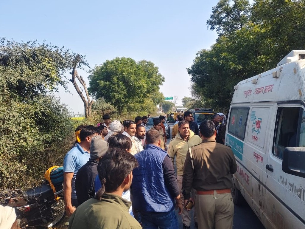 Rajasthan Border Bike Accident: Injured Youth Found