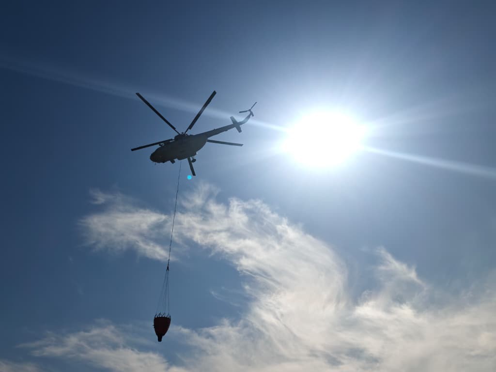 Nanda Devi National Park Forest Fire | Air Force Fights Flames