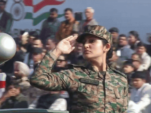 Jaipur Army Day Parade: Women Officers Showcase Nag Missile & Air ...