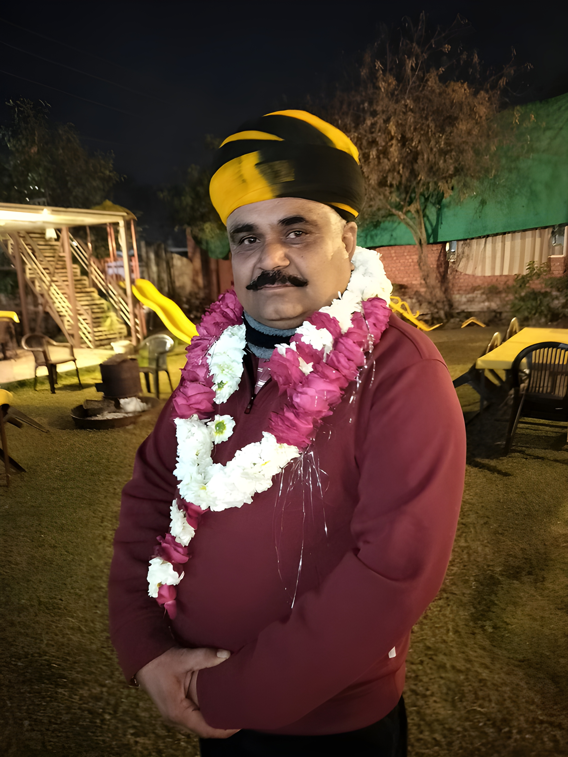 Alok again became president