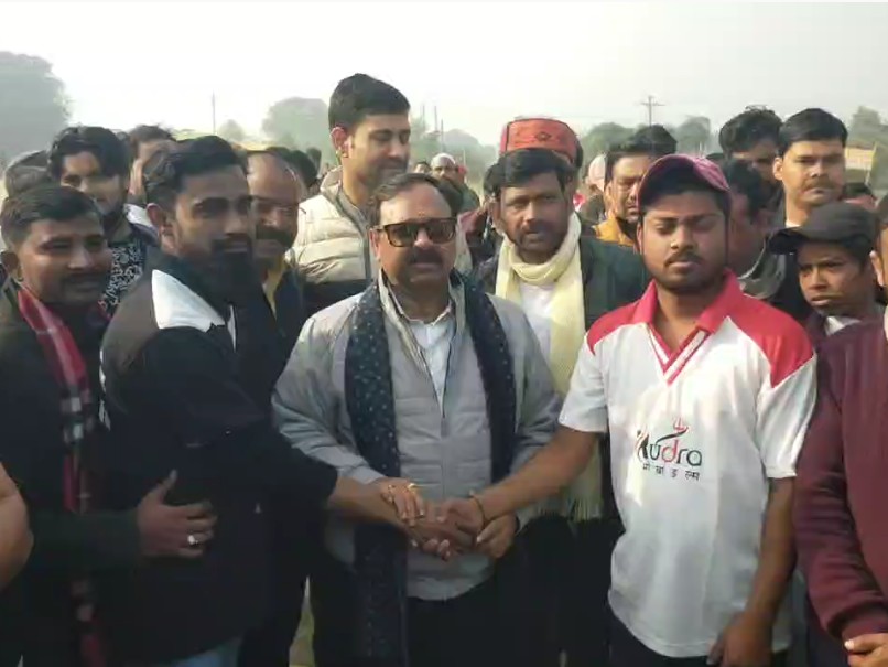Bilhaur TTS Cricket Tournament Inaugurated by MP Ashok Rawat; Modern ...