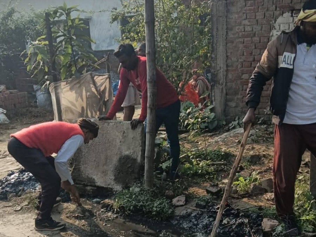 Tarkulwa Cleanliness Drive: Ambedkar Nagar & CSC Hospital