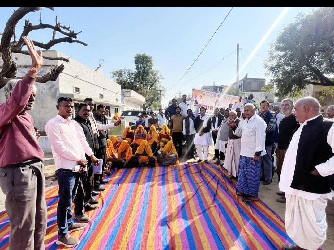 Baswa Gram Panchayats Launch MNREGA Bachao Sangram Campaign