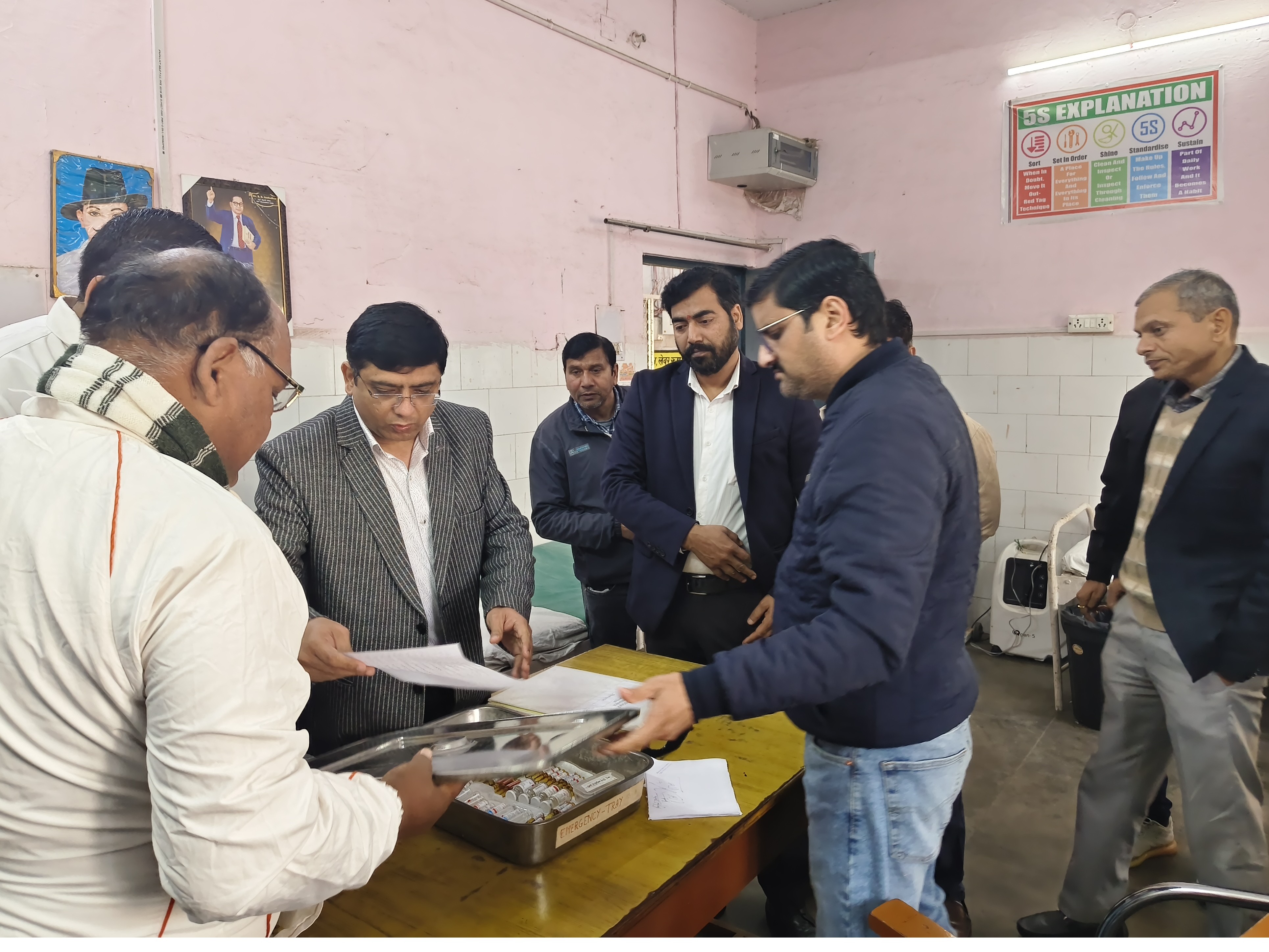 Dhanoura CHC Inspection | CMO Dr. Yogendra Singh Orders System Improvements