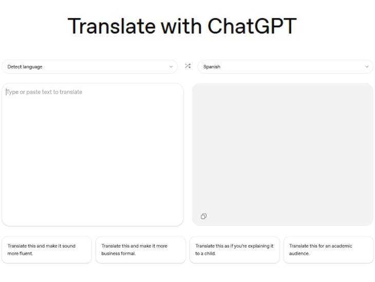 OpenAI ChatGPT Translate: Free 50+ Languages & Idioms