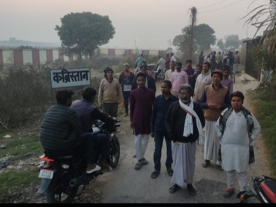 Mangari Village Graveyard Levelled for Airport Expansion; Locals Protest