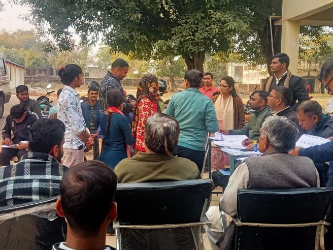 SDM Nadiagaon Booth: Voter List Name Addition Emphasis