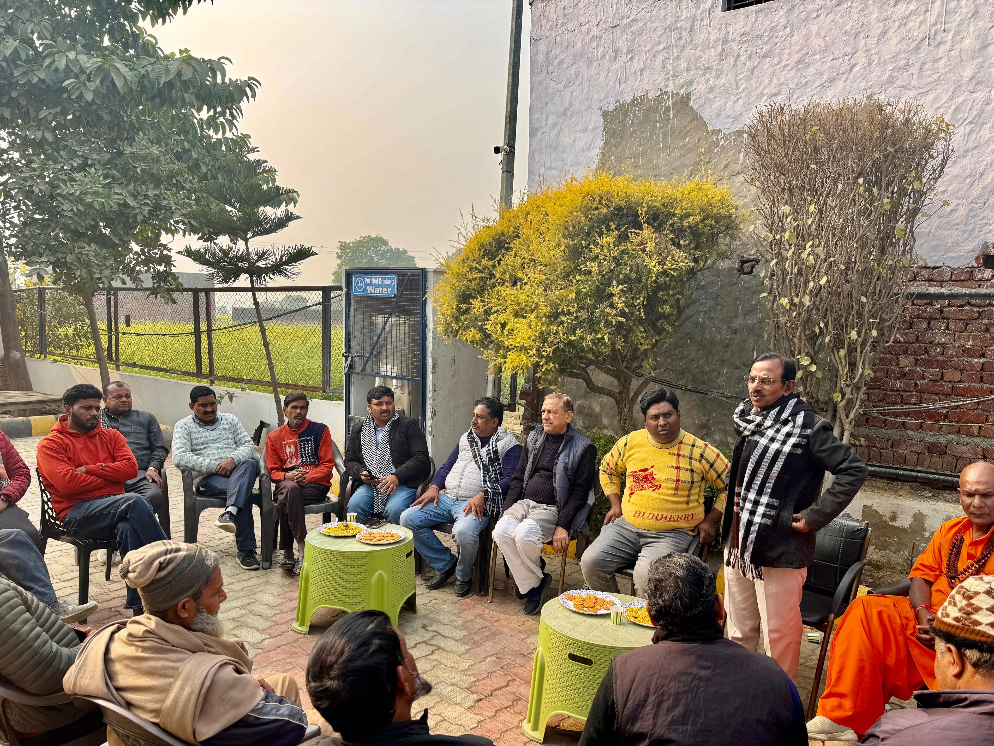 Mirzapur Congress Organizes Manrega Bachao Chaupal; Workers Rights ...