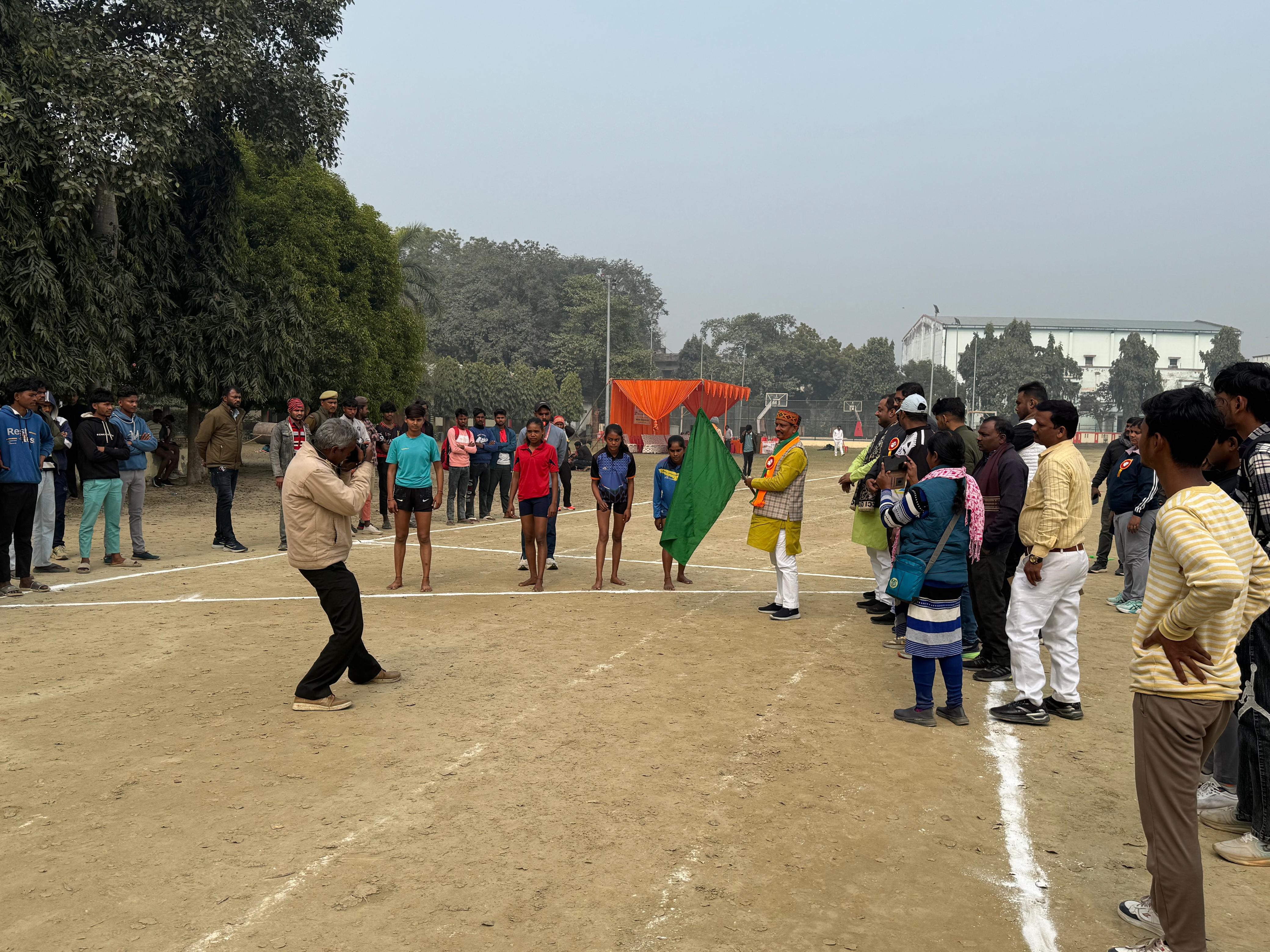 Mau Sports Meet Inaugurated by District President Ramashray Maurya