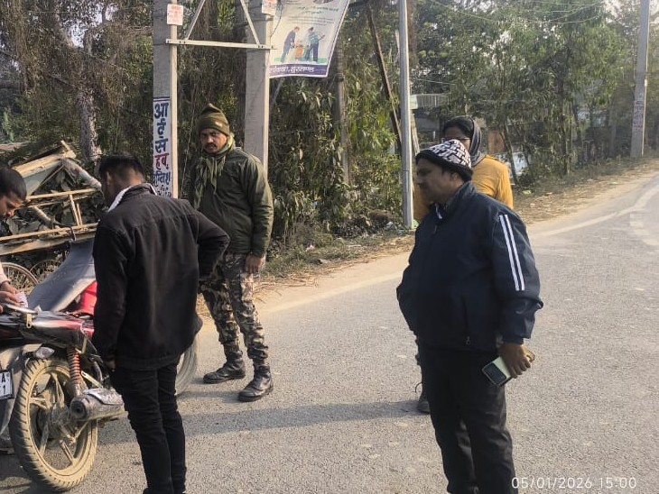 Sursand Police Vehicle Checking | SP Amit Ranjan Directs Fine Collection