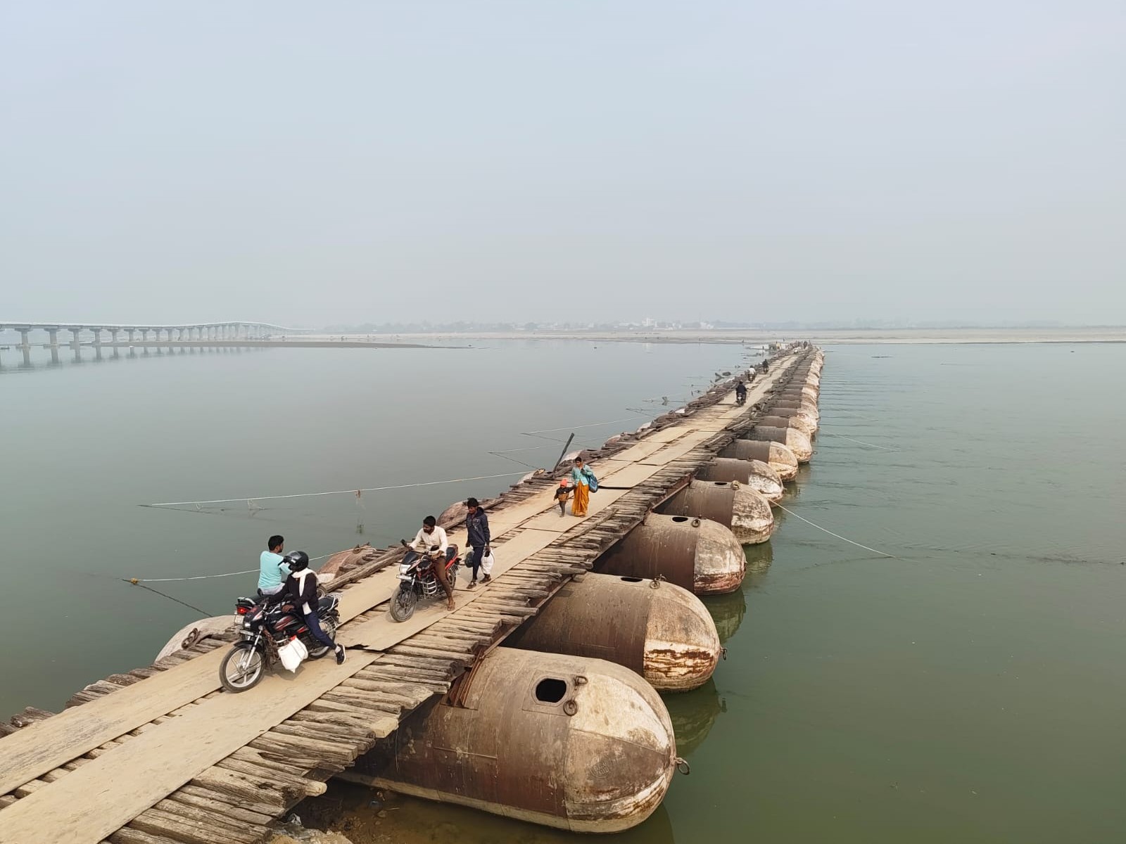 Mau-Deoria Distance Cut | Barhaj Ghat Pipa Bridge Opens