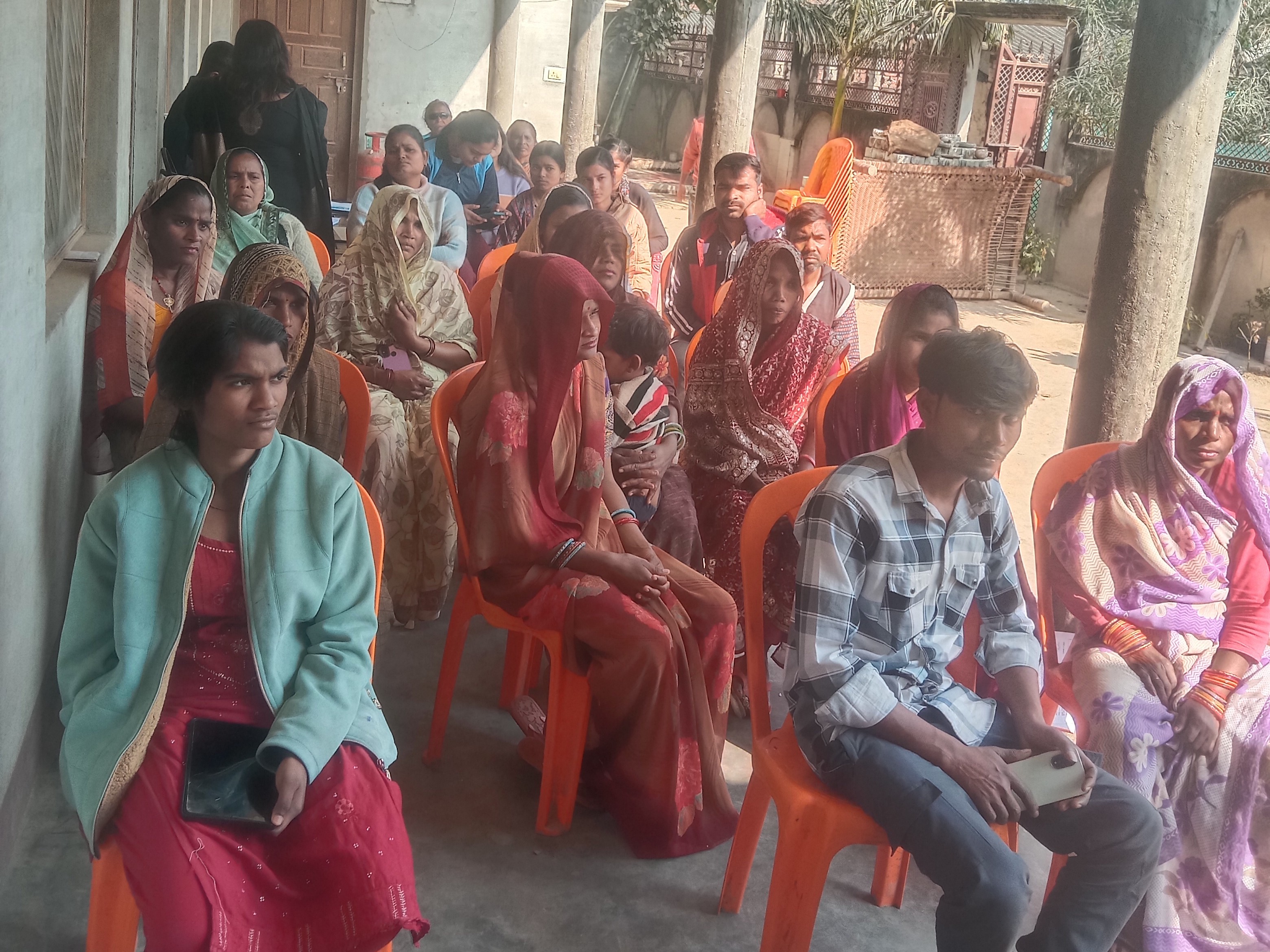 Goraiya Health Meeting: Cervical Cancer & Filaria Eradication Awareness