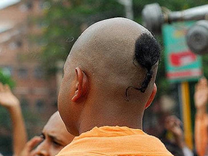 Hindu Shikha (Choti) Importance; Sanatana Dharma Tuft Hair Tradition ...