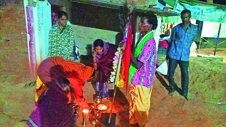 Harinam Sankirtan organized on the anniversary of construction of Shri ...