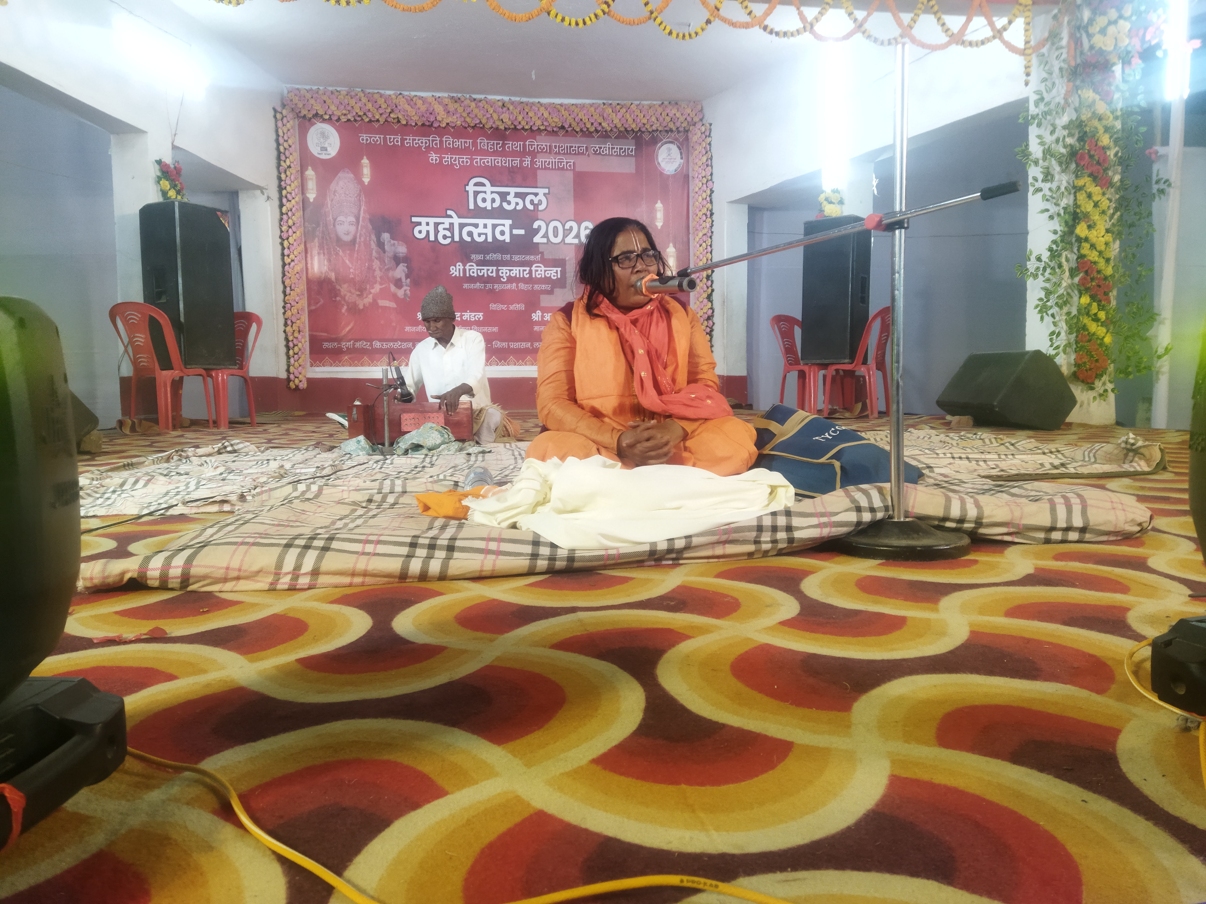 Sadhvi Nisha Bhardwaj's sermons and bhajans enthralled the audience.