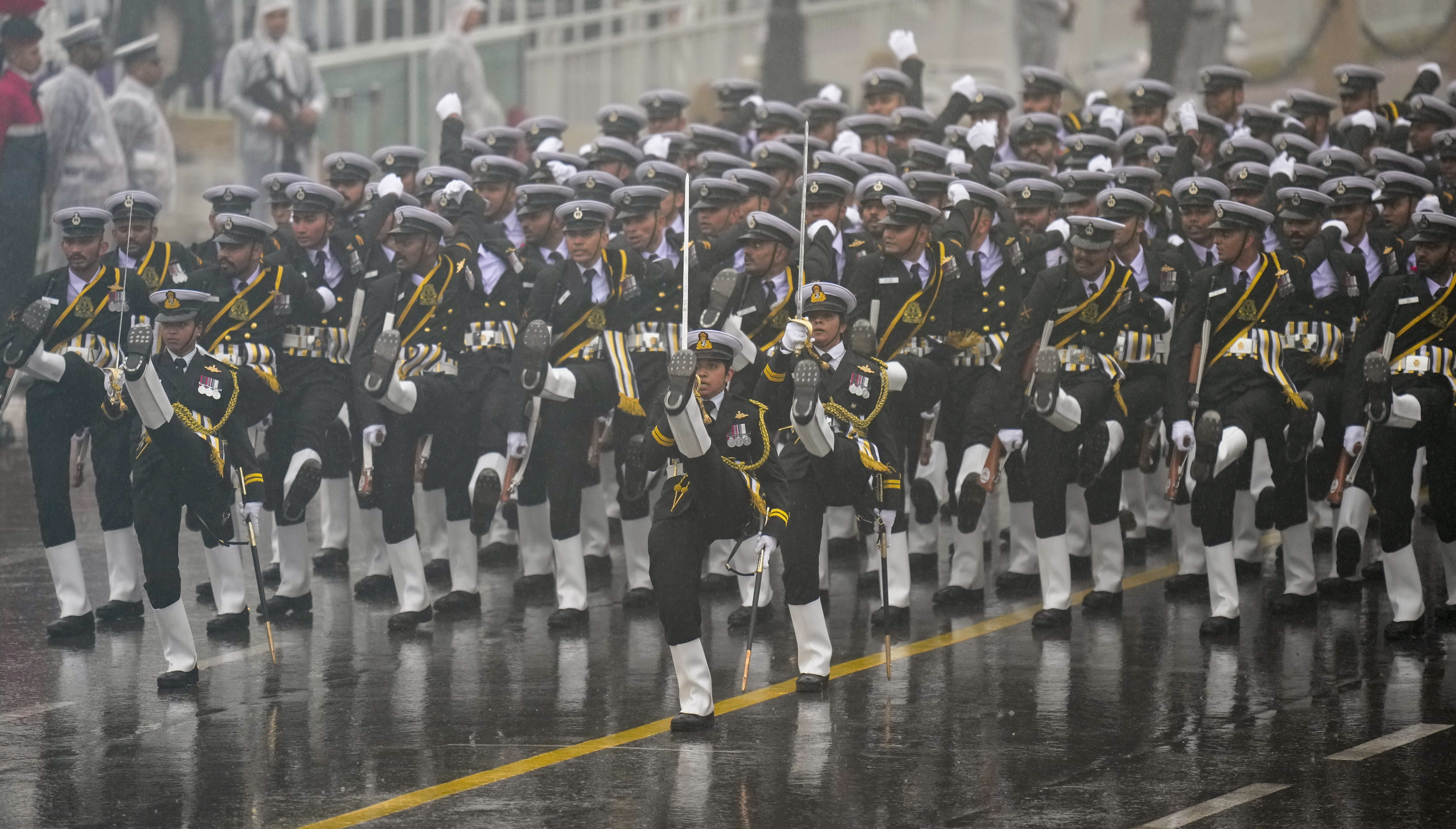 Republic Day Rehearsal Kartavya Path | Op Sindoor & Vande Mataram ...