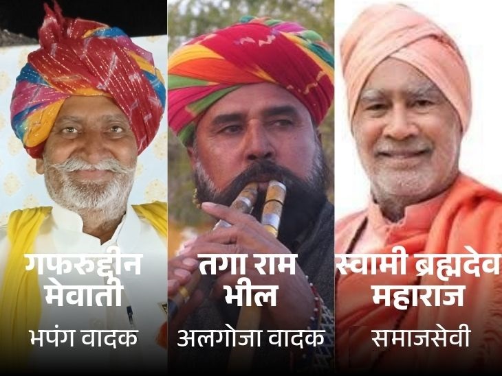 Rajasthan Artists Padma Shri Award: Gaffaruddin Mewati, Tagaram Bhil ...