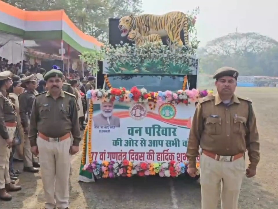 Kanha Tiger Reserve Tableau Praised at Republic Day Parade | Dilip Jaiswal